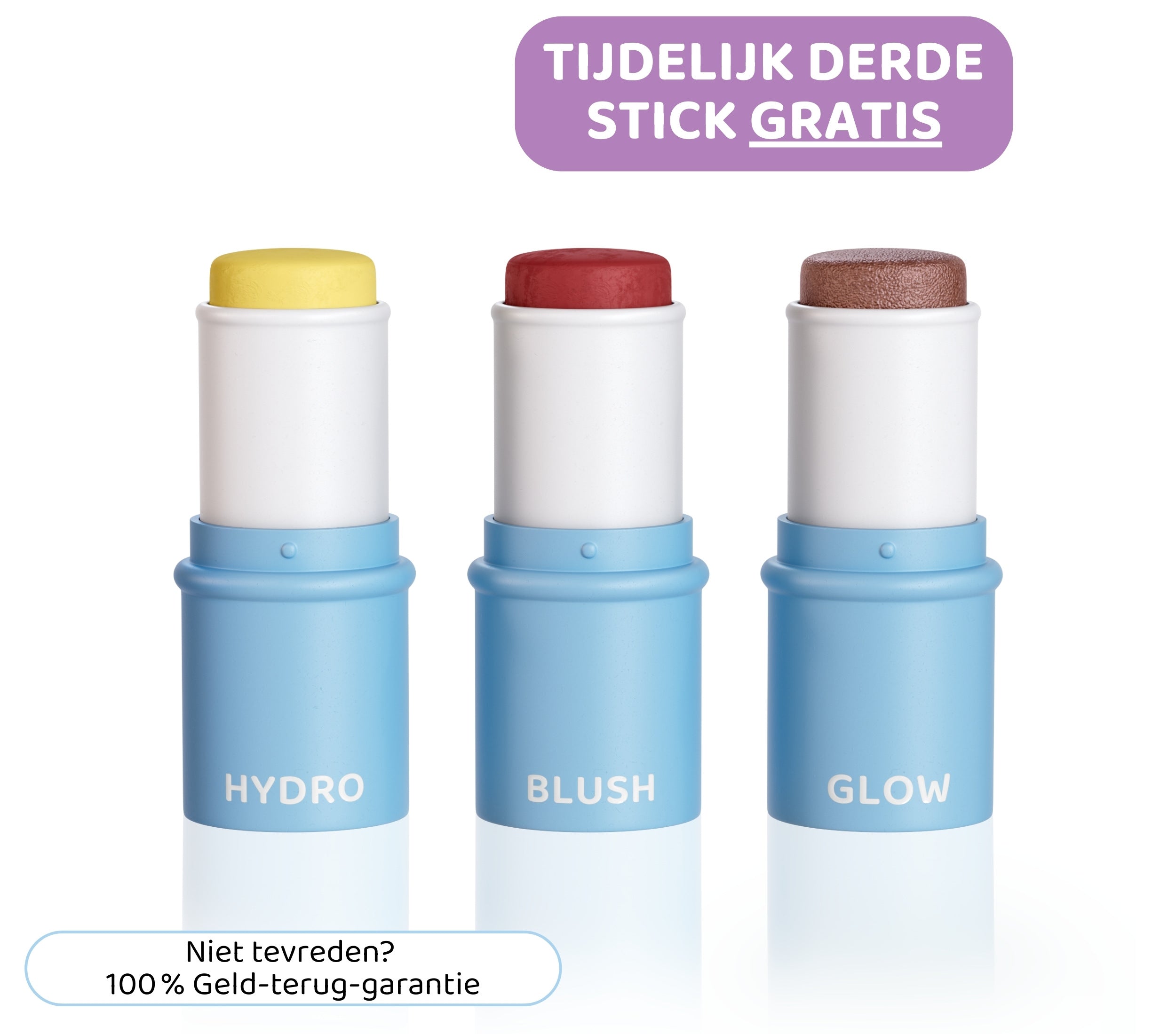 Rosalyne Make Up Sticks 3-Pack Voor Oudere Vrouwen | Moisturizer, Blush ...